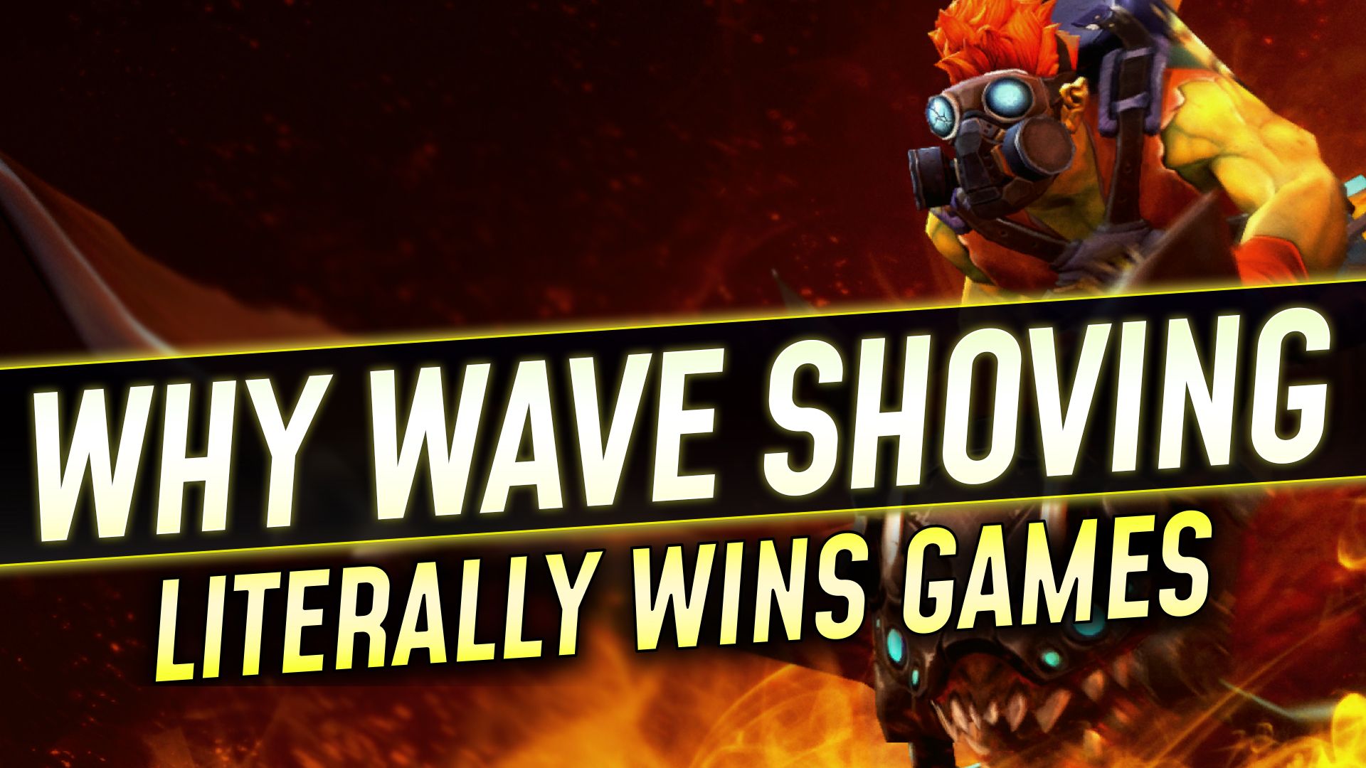 Why Wave Shoving Literally Wins Games - GameLeap