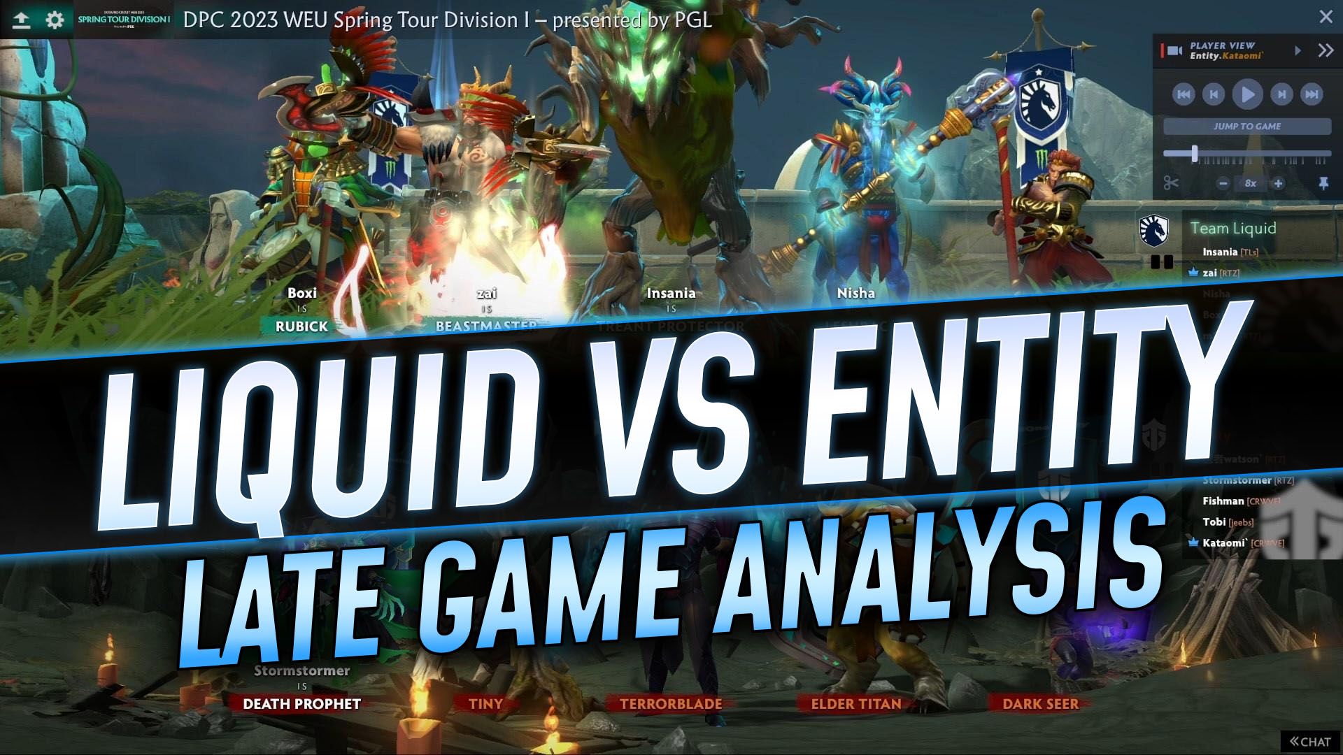 Liquid vs. Entity - Splitting the Map: Match Analysis - GameLeap