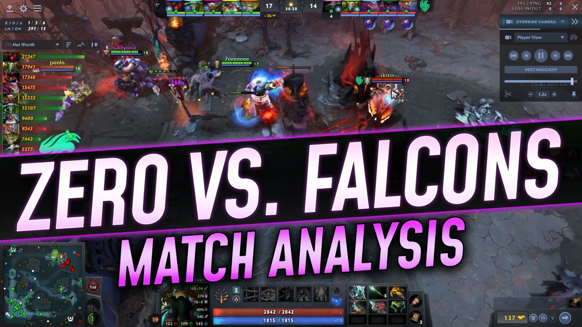 Pro Match Analysis: Zero vs. Falcons - GameLeap