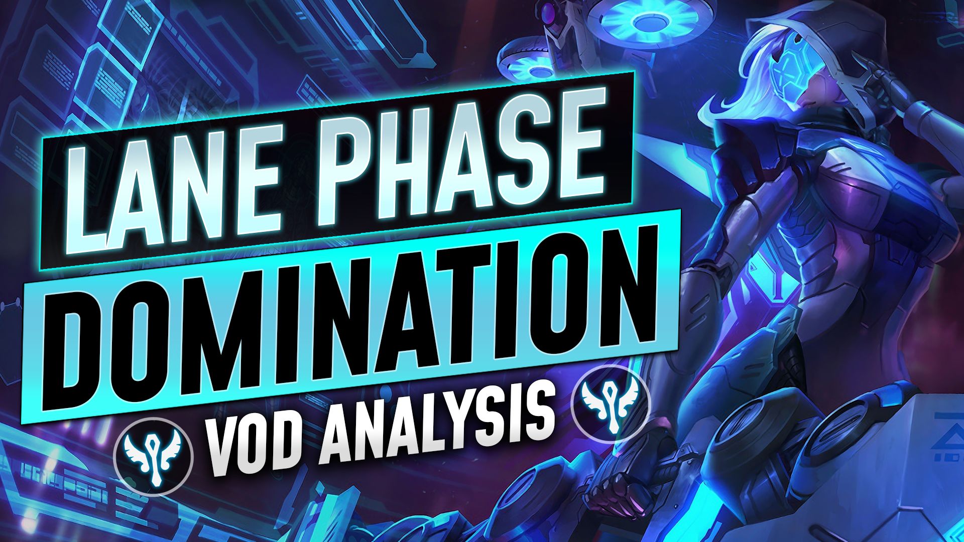 Pilotting Ashe Support in Lane - GameLeap